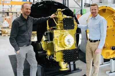 Veth Propulsion Delivers 4,000th Thruster - Twin Disc